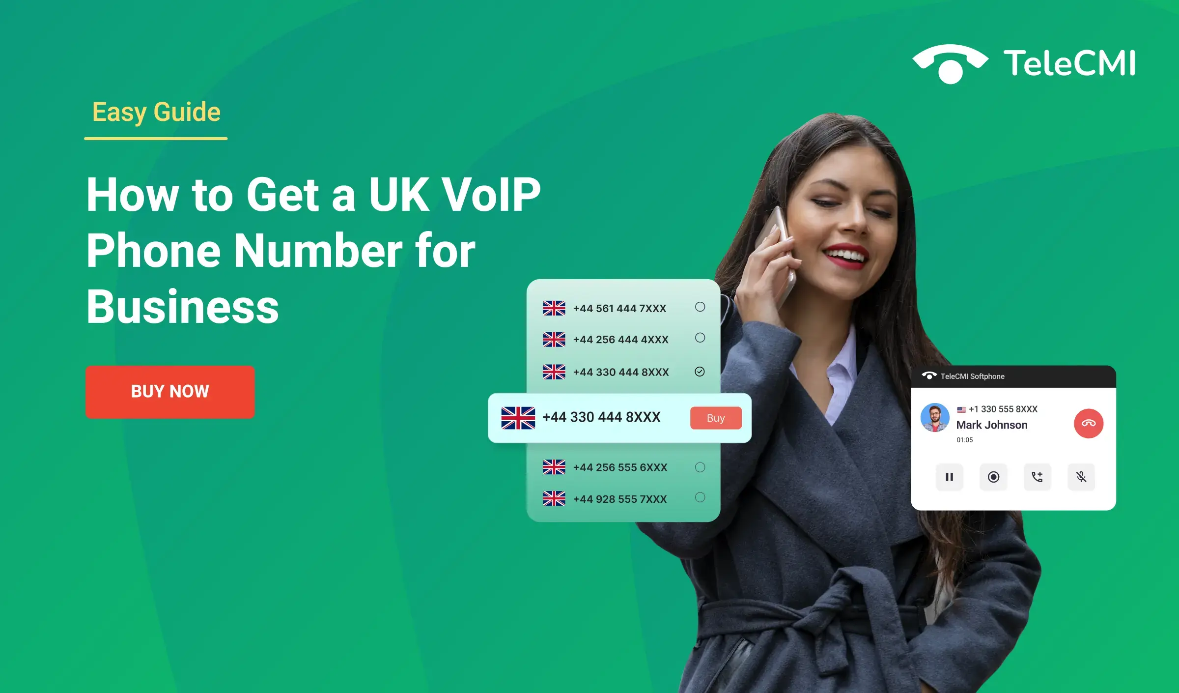 Get a UK VoIP Phone Numbers for Business | Free 14-Day Trial
