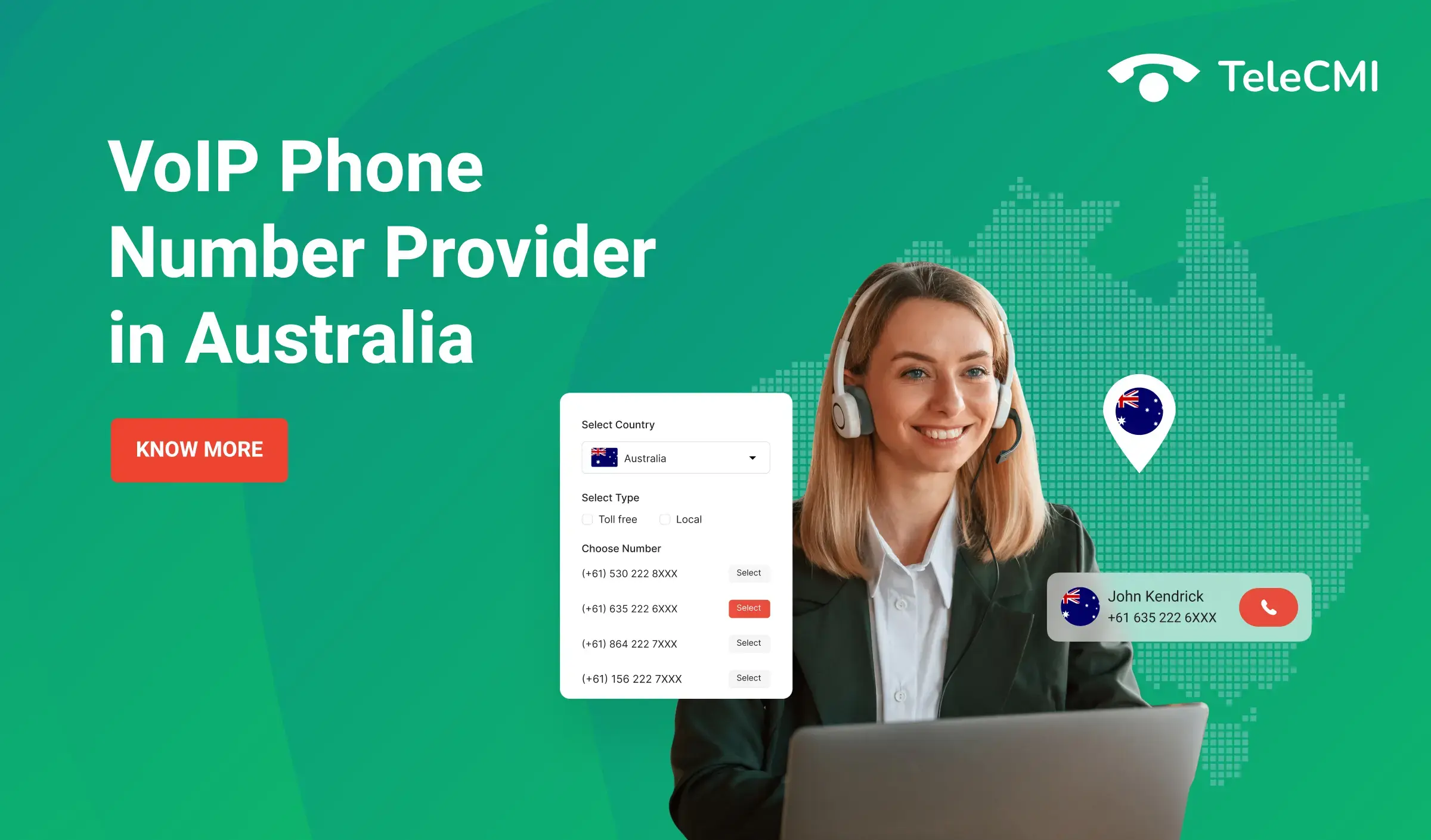 Get a VoIP Phone Number in Australia | Try 14 Days Free