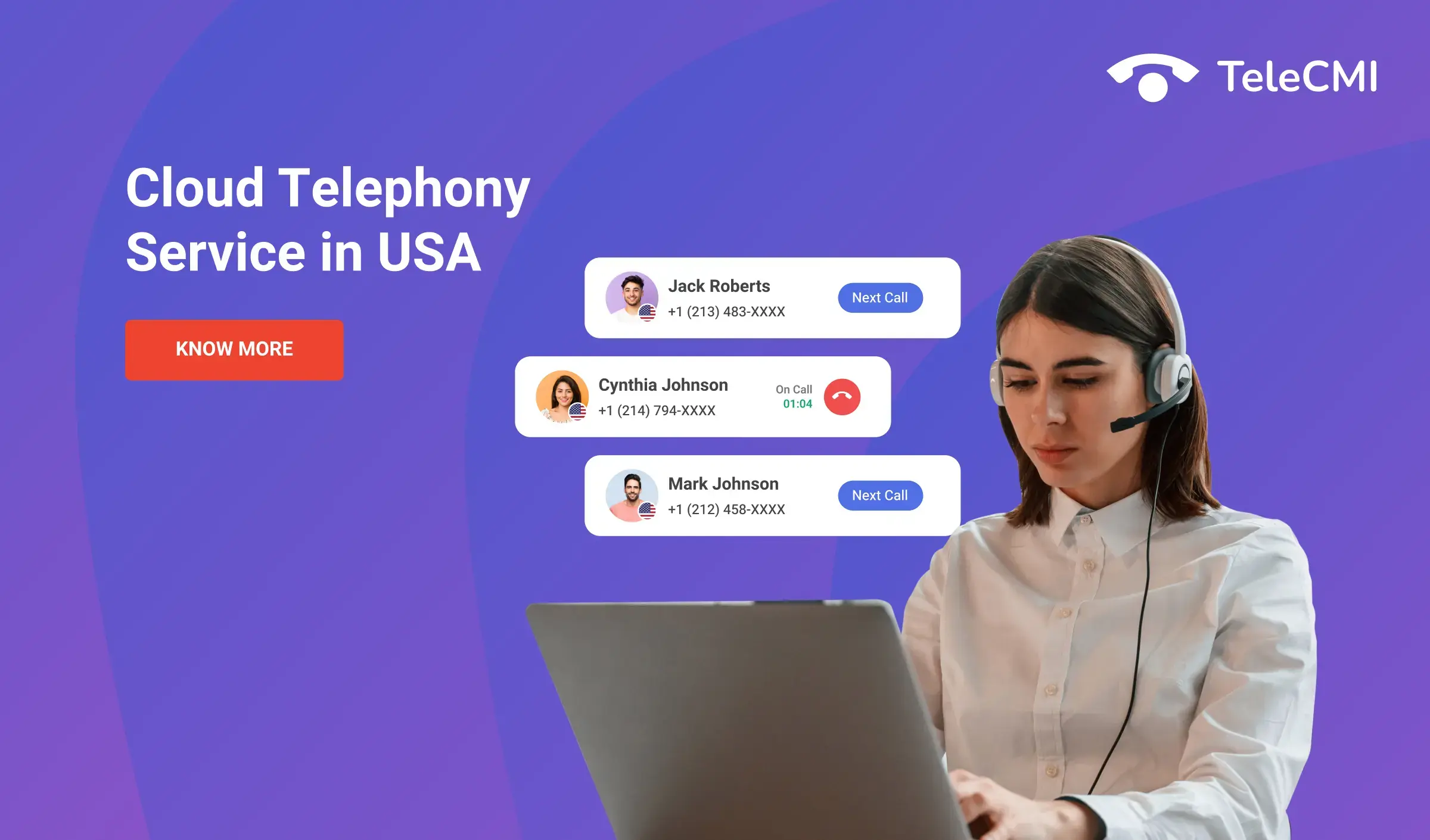 Cloud Telephony Service in USA | 14 Days Free Trail