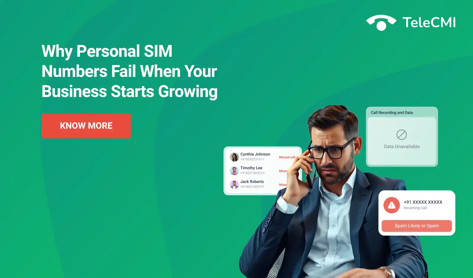 Why Personal Phone Numbers Fail for Growing Businesses